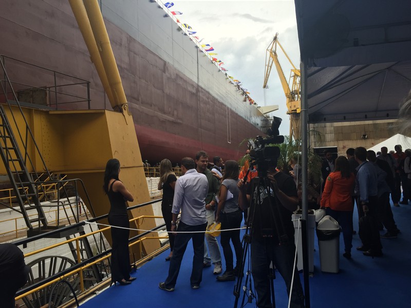 LANÇAMENTO NAVIO PANAMAX III TRANSPETRO NITERÓI – RIO DE JANEIRO - Valy